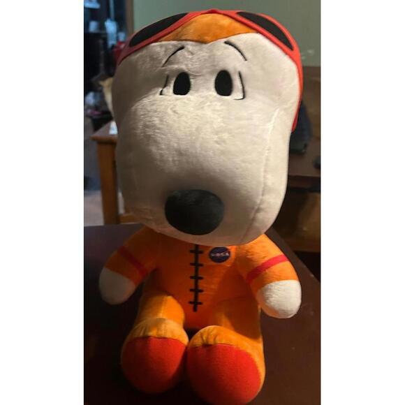 Peanuts | Toys | Snoopy In Space Plush Toy Nasa Astronaut Edition ...